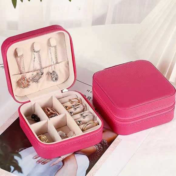 Makeup | Hot Pink Jewelry Box | Poshmark